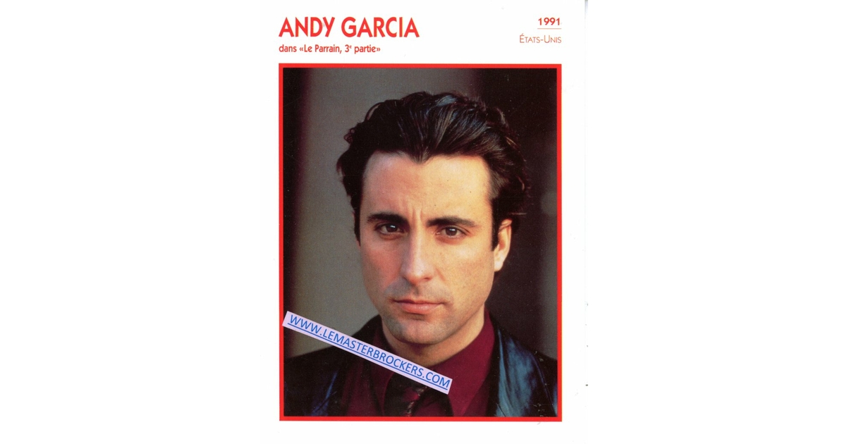 FICHE ANDY GARCIA DANS LE PARRAIN 3EME PARTIE 1991 - FICHE CINÉMA